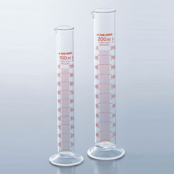 定制适用量筒100高精度刻度量杯10/20/25/50/200/300/500mlASONE 100ml 0.5 分刻度1ml【图片 价格 ...