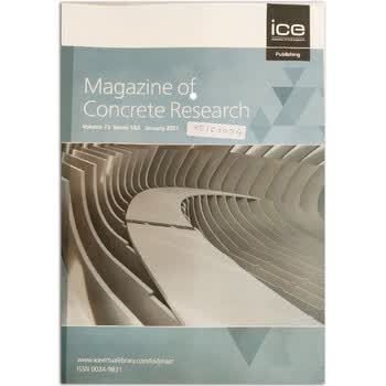 【单期可选】Magazine of Concrete Research 英国混凝土研究杂志 2021 2021年1月刊