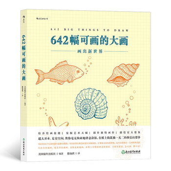 新书现货后浪正版 642幅可画的大画大开本的绘画练习册 在纸上描绘出你的宏大想象 绘画 创作书