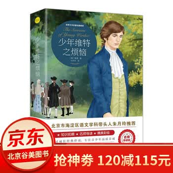 少年维特之烦恼读物四五六年级课外书少年维特的烦恼中小学生课外阅读名著书籍99元10本书