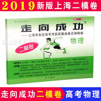  2019新版走向成功 上海高考二模卷物理(仅试卷) 上海市各区县高考考前质量抽查试卷精编 