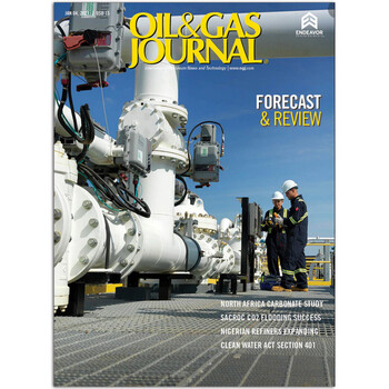 【单期可选】Oil&Gas Journal 美国石油与天然气杂志 2019/20/21年 英文英语杂 2021年1月刊