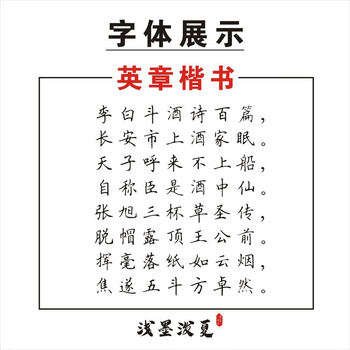 2021年公务员申论字帖国考公考范文考试练字行楷行书成年临摹钢笔 B82-英章楷书