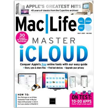 Mac Life 苹果生活电子科技杂志 2020/2021年单期可选 美国电子产品杂志 2021年5月刊