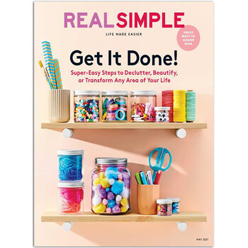 【单期可选】Real Simple 简单生活 2019/20/21年月刊 美国家庭生活女性时尚杂志 2021年5月刊