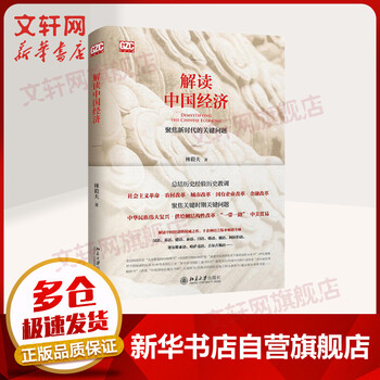 解读中国经济 林毅夫总结中国经济历史经验 新时代经济发展和转型一般理论研究 北京大学出版社 新华书店旗舰店官网正版图书籍