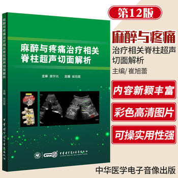 正版 麻醉与疼痛治疗相关脊柱超声切面解析 崔旭蕾主编 脊柱超声波诊断 中华医学电子音像出版社