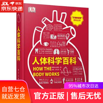 【正版图书】DK成人科普人体科学百科 英国DK出版社 电子工业出版社