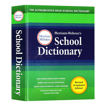 韦氏学生英语词典 英文原版 Merriam Webster's School Dictionary