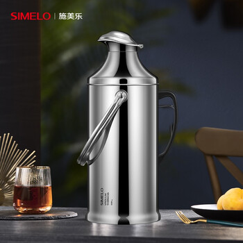 【SIMELO保温壶】SIMELO（施美乐）印象京都玻璃内胆保温壶3.2L 家用热水瓶 暖壶保温瓶 学生宿舍水壶（鸭嘴版）京东专供【行情 报价 价格 评测】-京东