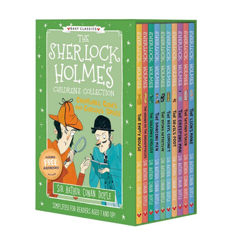 大侦探福尔摩斯 英文原版 Sherlock Holmes 第三辑 10册套装 章节桥梁书 小学课