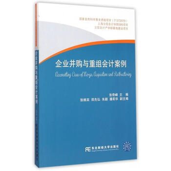 企业并购与重组会计案例 张奇峰【正版书】