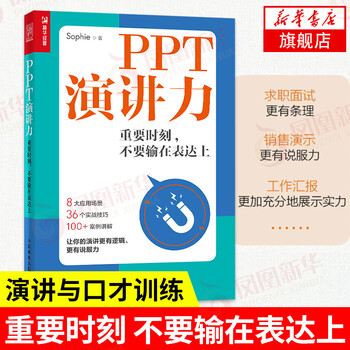 PPT演讲力 重要时刻不要输在表达上演讲与口才训练书籍当众演讲面试职场竞聘销售汇报好好说话技巧