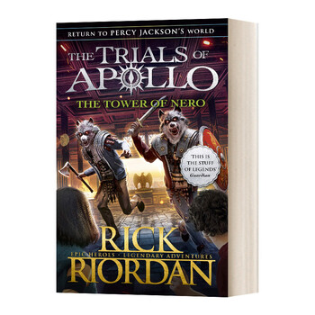 The Tower of Nero 英文原版小说 阿波罗的审判5 尼禄塔 The Trials of Apollo Book 5 英文版 进口英语原版书籍