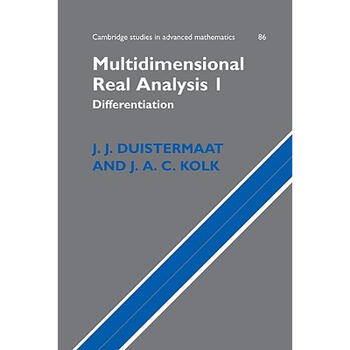 Multidimensional Real Analysis I: Differenti...