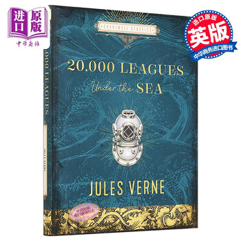 查特威尔经典 海底两万里 英文原版 Twenty Thousand Leagues Under the Sea Jules Verne