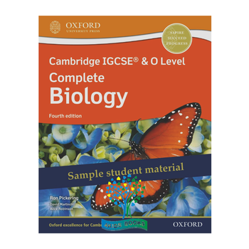 牛津剑桥CIE课程高中IGCSE&olevel生物Complete Biology 4th