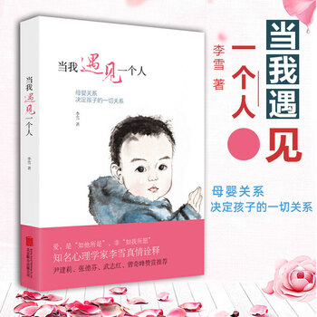 当我遇见一个人 李雪著家庭育儿 亲子关系儿童早教 母婴关系决定孩子的一切尹建莉武志红家庭教育育儿百科