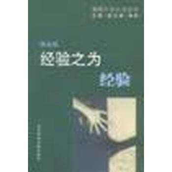 正版图书 经验之为经验 陈家琪著 社会科学文献出版社 9787801494498
