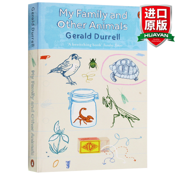 英文原版  追逐阳光之岛 My Family and Other Animals 希腊三部曲1