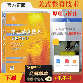 美式整脊技术 原理与操作 美式整脊疗法书籍 伯格曼 彼得森著 王平 天津科技翻译出版公司 脊柱矫正骨