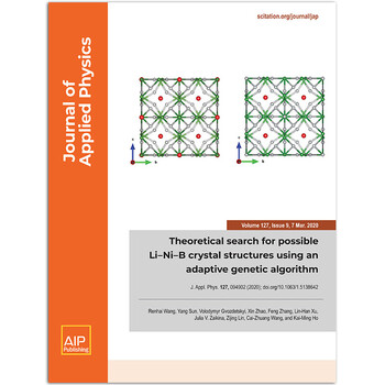 【单期可选】Journal of Applied Physics 应用物理学杂志 2020/21年英 N.9 2020年3月7日