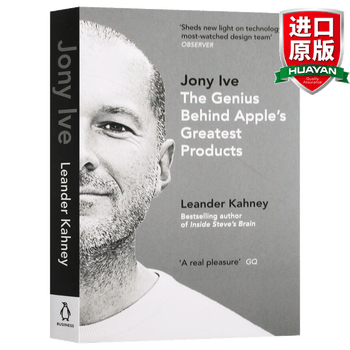 英文原版 乔纳森传 Jony Ive The Genius Behind