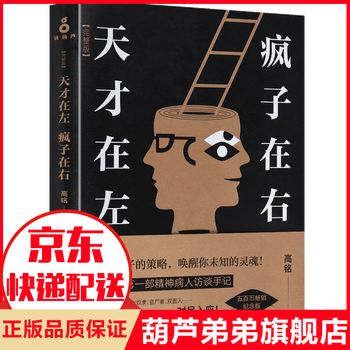 【全新完整版】天才在左 疯子在右 高铭著 经典心理学作品 借疯子的策略唤醒你未知的灵魂