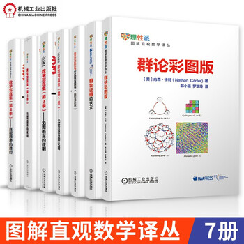 数学写真集第1季+第2季+第3季+第4季+麦克斯韦方程直观+组合证明的艺术+群论彩图版 图解直观数学译丛