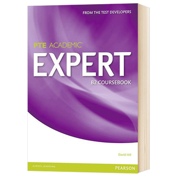 英文原版 PTE学术英语考试B2教材 Expert Pearson Test of English
