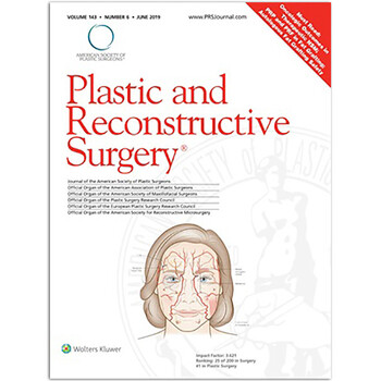 【单期可选】Plastic and Reconstructive Surgery 整形与改造外科学 2019年6月刊
