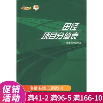 田径项目分值表