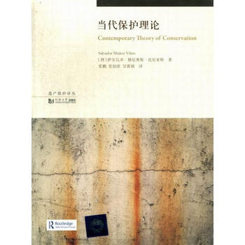 当代保护理论萨尔瓦多·穆尼奥斯·比尼亚斯同济大学出版社9787560850696 文化书籍