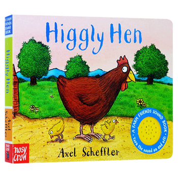 母鸡 低幼启蒙纸板发音书 英文原版 Higgly Hen A Farm Friends Sound