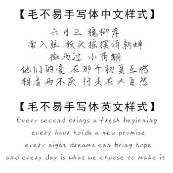 人民日报金句摘抄高考作文公务员素材规范正楷楷书学生钢笔练字帖 毛不易手写体