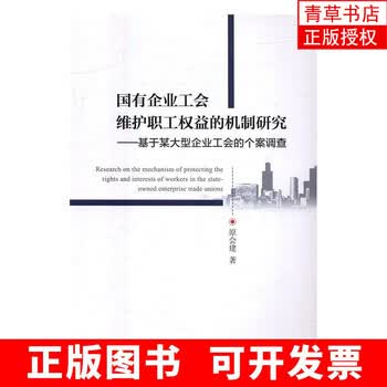 国有企业工会维护职工权益的机制研究：基于某大型企业工会的个案调查 政治/军事 原会建著 人民出版社 