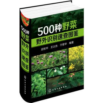 【新华书店 图书正版】500种野菜野外识别速查图鉴 岳桂华,王以忠,于爱华　著 化学工业出版社 9787122245977