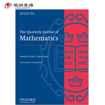 Quarterly Journal of Mathematics Vol.70 2019年3月 英国 2019年3月刊