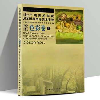正版 色彩卷/走近广州美术学院附属中等美术学校 精选范本 美院附中美术教育丛书 色彩静物作品讲解