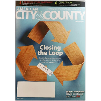 【单期可选】American City&County 2019/20年月刊 美国城市乡村杂志 2020年3月刊
