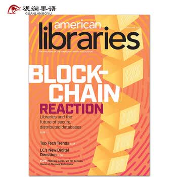 American Libraries 美国图书馆学杂志 2019年3/4月合刊 2019年3/4月合刊