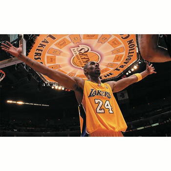 NBA超大高清海报篮球库里詹姆斯科比宿舍卧室墙贴画壁纸自粘 科比3 60x90竖/100x60横