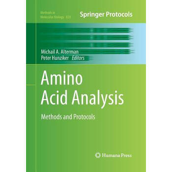 Amino Acid Analysis: Methods and Protocols