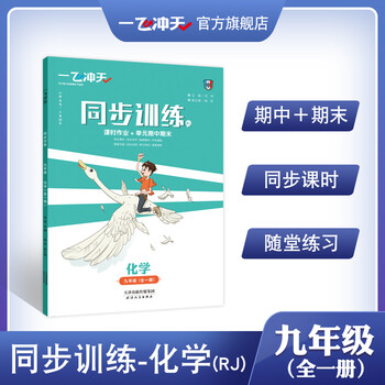 一飞冲天九年级同步训练化学全一册人教版课时作业+单元期中期末随堂练习册