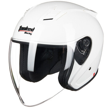 Tanked Racing 坦克头盔T536电动车头盔男女通用款时尚安全帽大半盔 白色 XL 59-61cm【图片 价格 品牌 报价】-京东