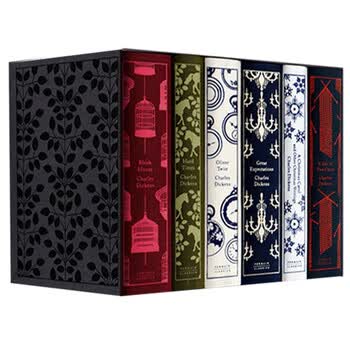 查尔斯·狄更斯 全集6册 Major Works of Charles Dickens 英文原版 精装收藏版 企鹅经典 雾都孤儿 远大前程 双城记 企鹅布面经典系列收藏套装 .梦想童趣城