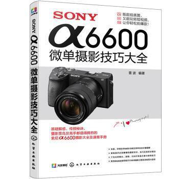 RT正版 SONYα6600微单摄影技巧大全