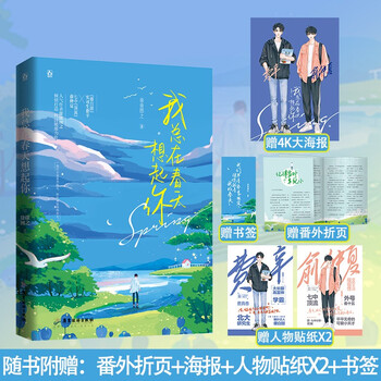正版 我总在春天想起你 徐徐图之著花火兄弟情双男主青春校园
