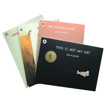 英文原版 This is not my hat\/Sam and Dave Dig a Hole 4册儿童启蒙绘本 凯迪克奖和格林纳威奖获得者Jon Klassen乔恩克拉森