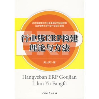 行业版ERP构建理论与方法